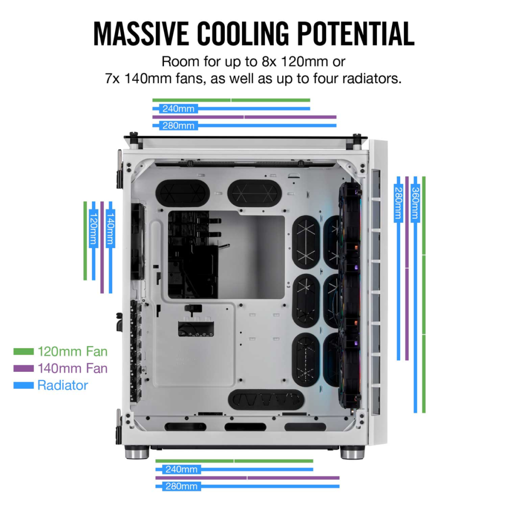 CASE GAMER CORSAIR CRYSTAL 680X RGB | NomadaWare