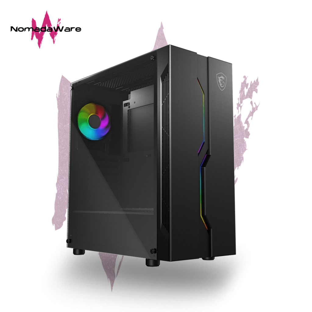 Case Gamer Msi Mag Vampiric 010 Usb 2.0 Usb 3.0 Rgb | NomadaWare