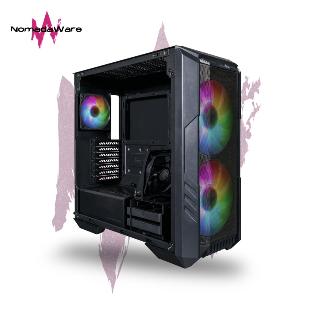 CASE COOLER MASTER MASTERCASE HAF 500 ATX RGB 4X FAN – NomadaWare