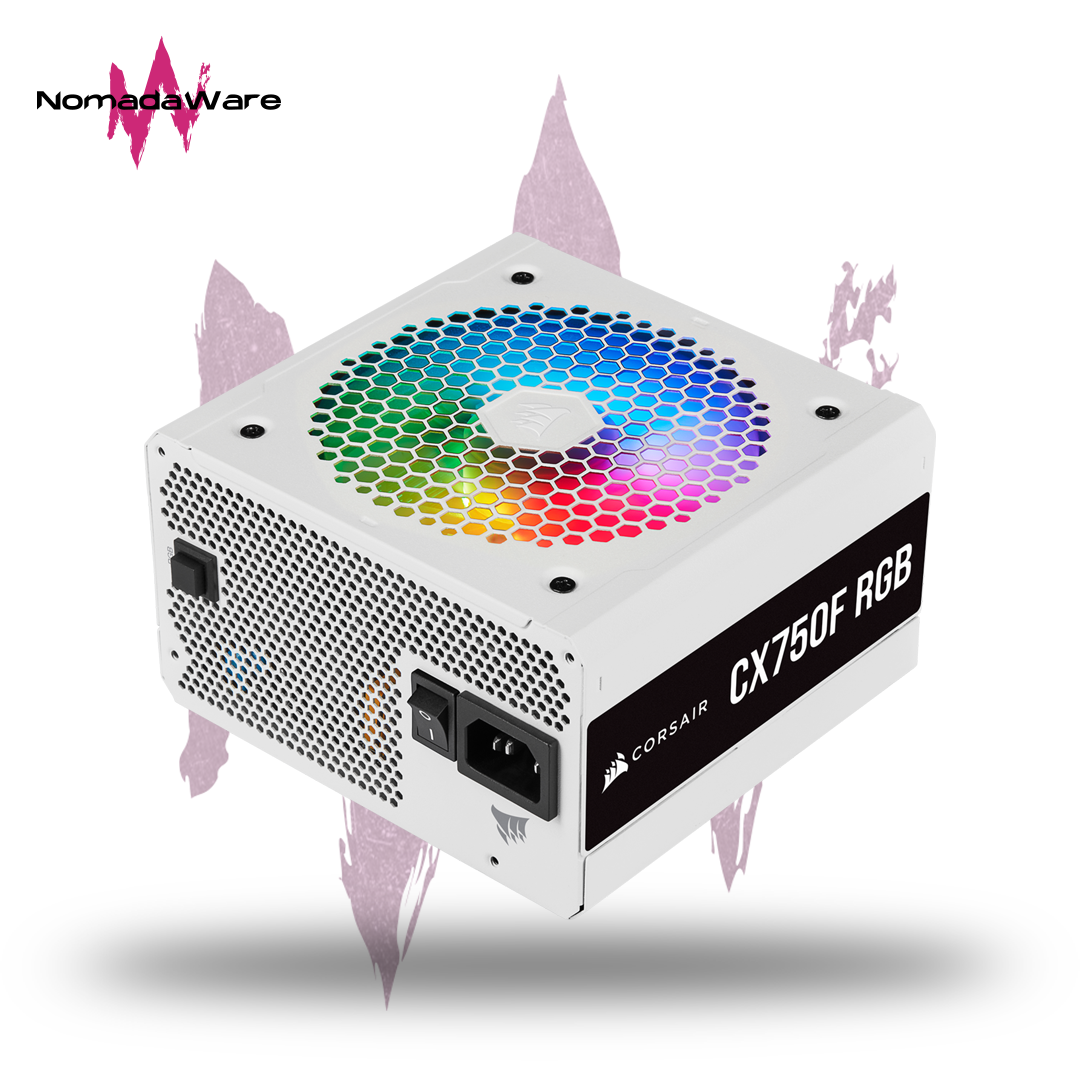 CORSAIR CX750F RGB 80 PLUS BRONZE - NOMADAWARE