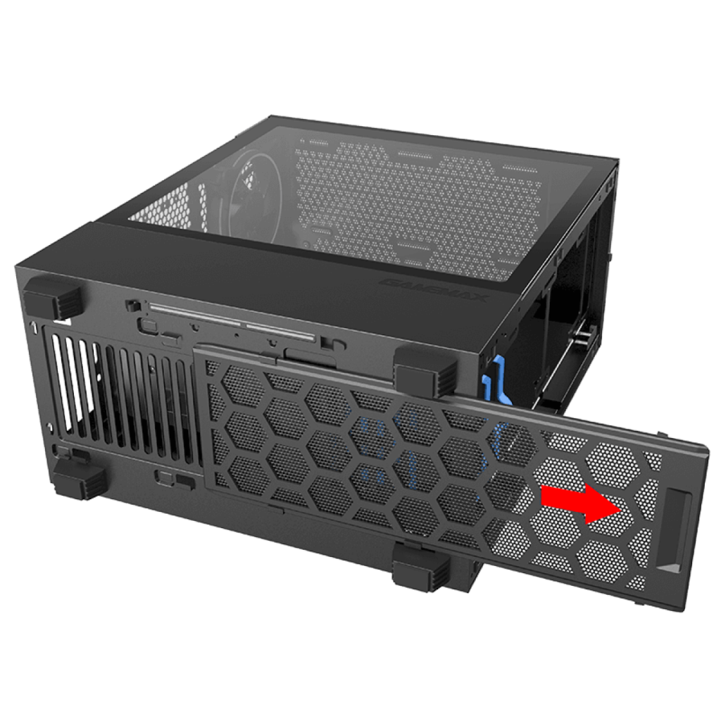 CASE GAMER GAMEMAX PANDA ATX VIDRIO TEMPLADO | NomadaWare