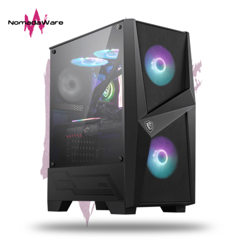 CASE MSI MAG FORGE 100R ATX 2XFAN RGB | NOMADAWARE
