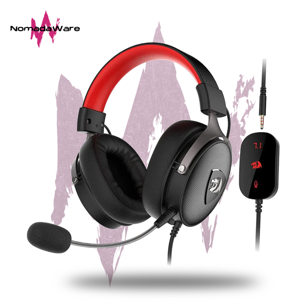 AUDIFONO GAMER REDRAGON ICON H520 7.1 + ESTUCHE | NomadaWare