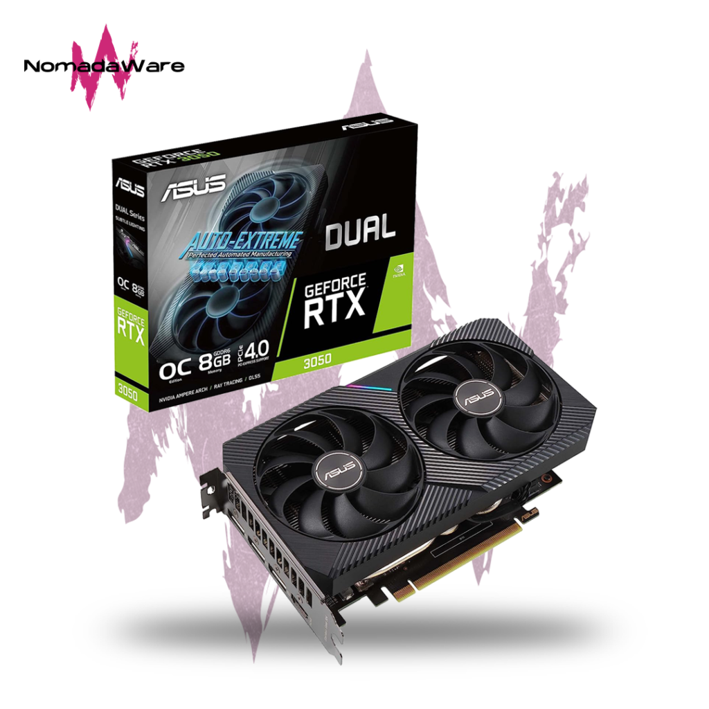 ASUS DUAL NVIDIA RTX 3060 8GB OC| NomadaWare