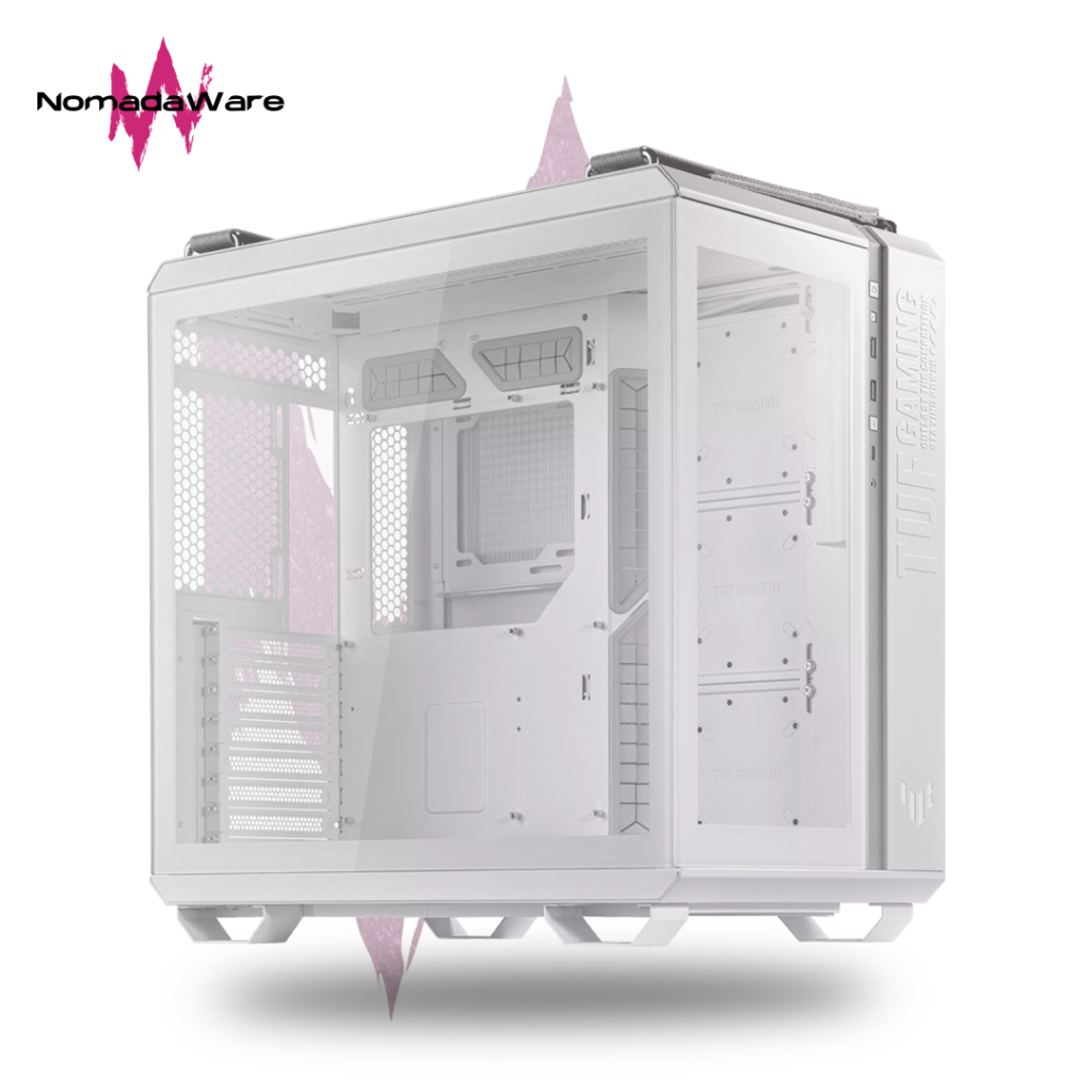 CASE ASUS TUF GT502 WHITE ATX USB C | NomadaWare