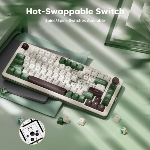 TECLADO INALAMBRICO REDRAGON CYRUS PRO K681 RGB BLANCO/VERDE – NomadaWare