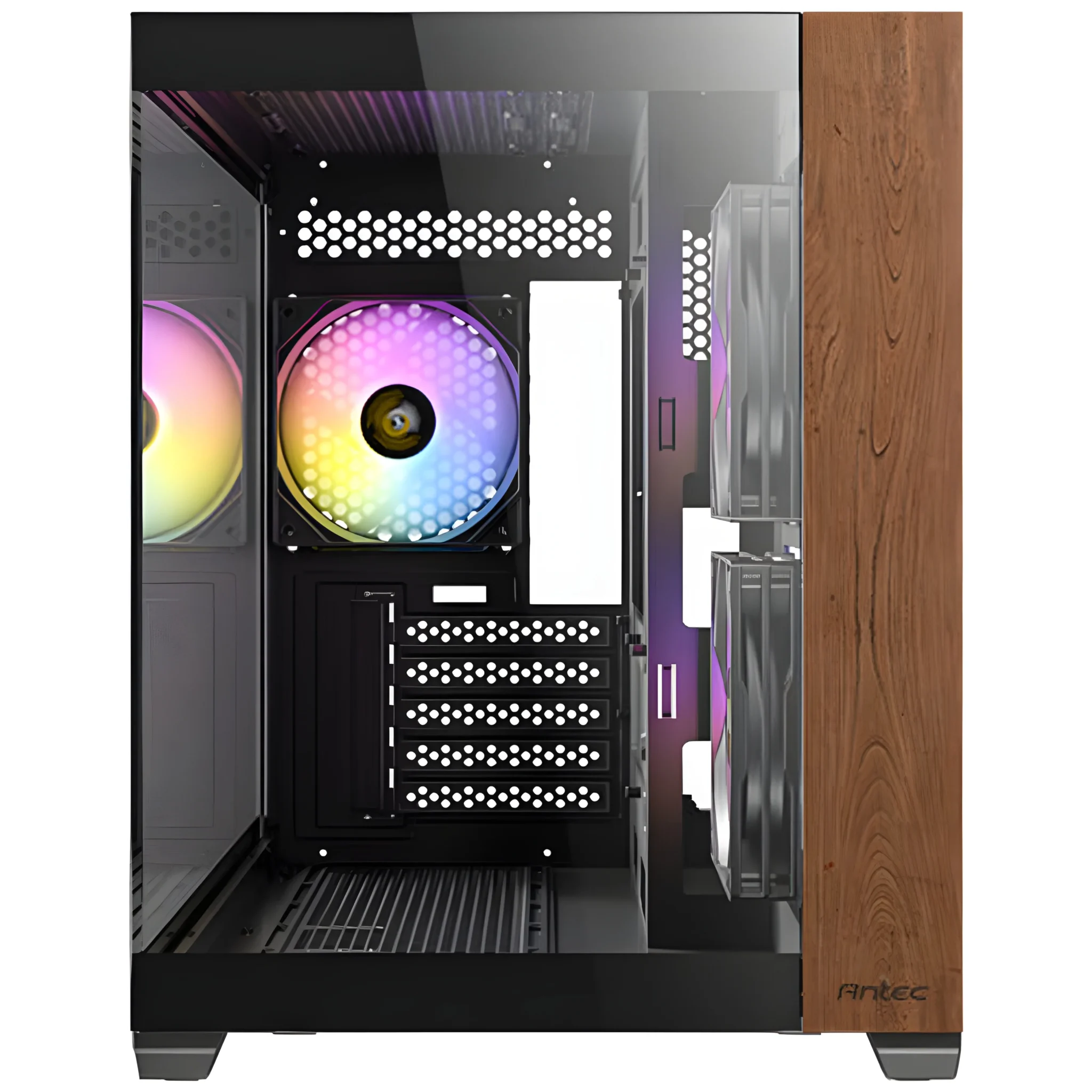 CASE ANTEC CX600M WOOD ARGB 3X FAN | NomadaWare
