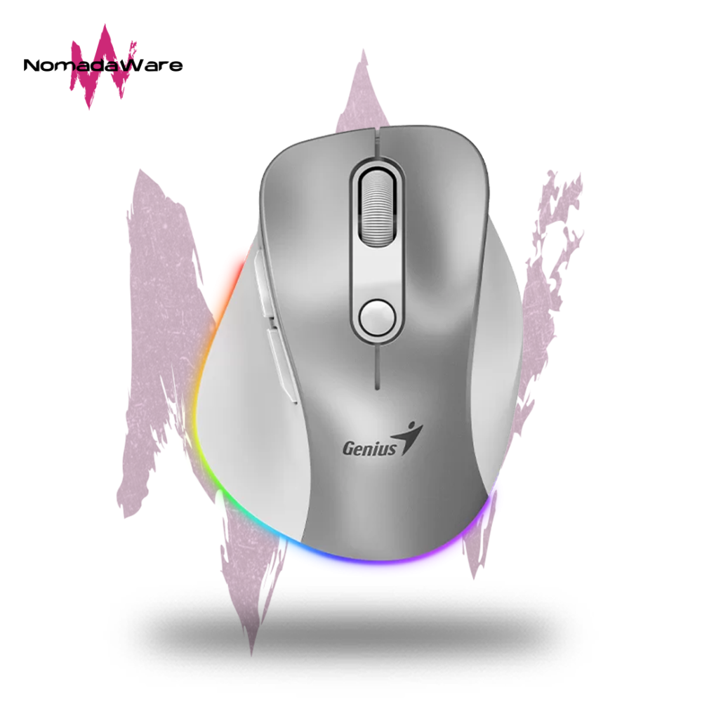 MOUSE GENIUS ERGO 9000S PRO SILVER | NomadaWare