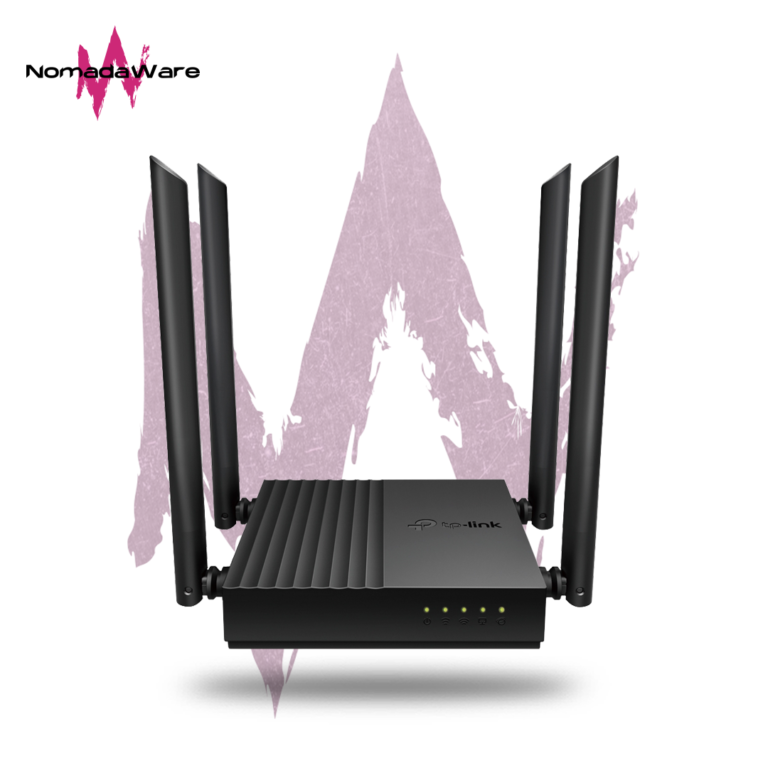 ROUTER TP-LINK ARCHER C64 DOBLE BANDA | NomadaWare